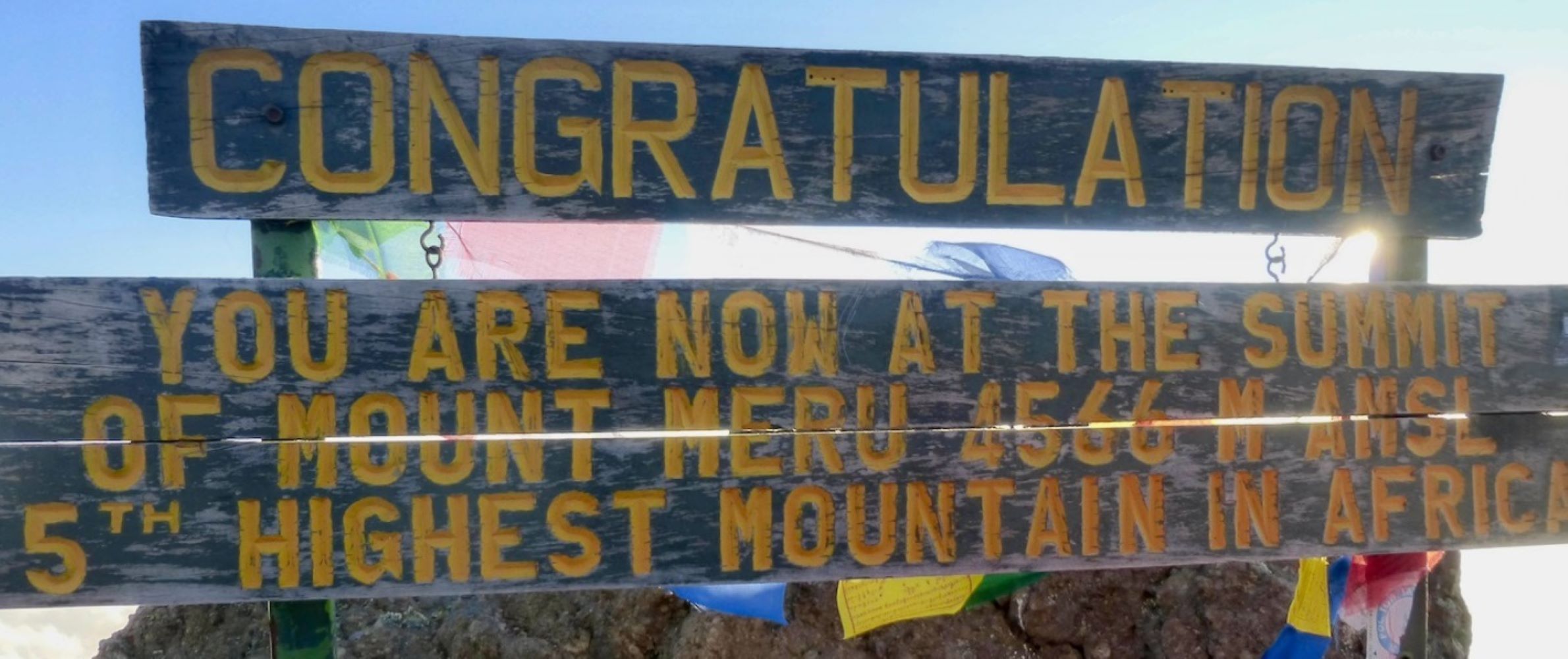 Mont Meru 4 jours - jour 3: Saddle Hut (3500m) - Sommet du Mont Meru ...